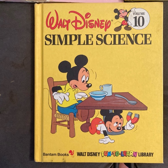 Walt Disney | Other | Walt Disney Books Fun To Learn 5 Books Science ...